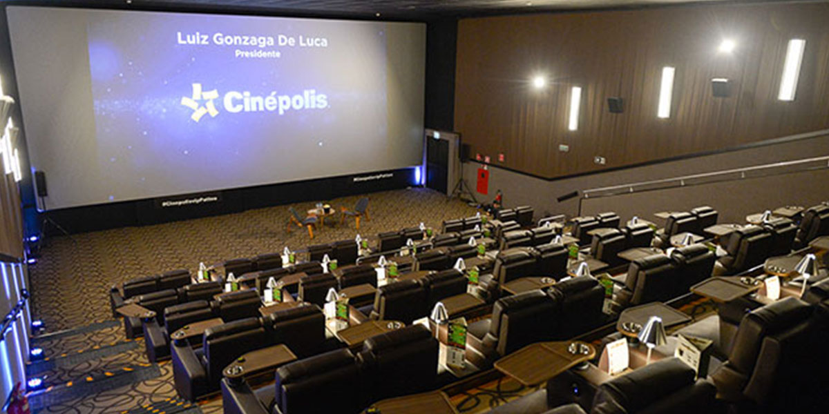 Projeto da rede Cinépolis é adaptado para o Brasil - Guedes Arquitetura